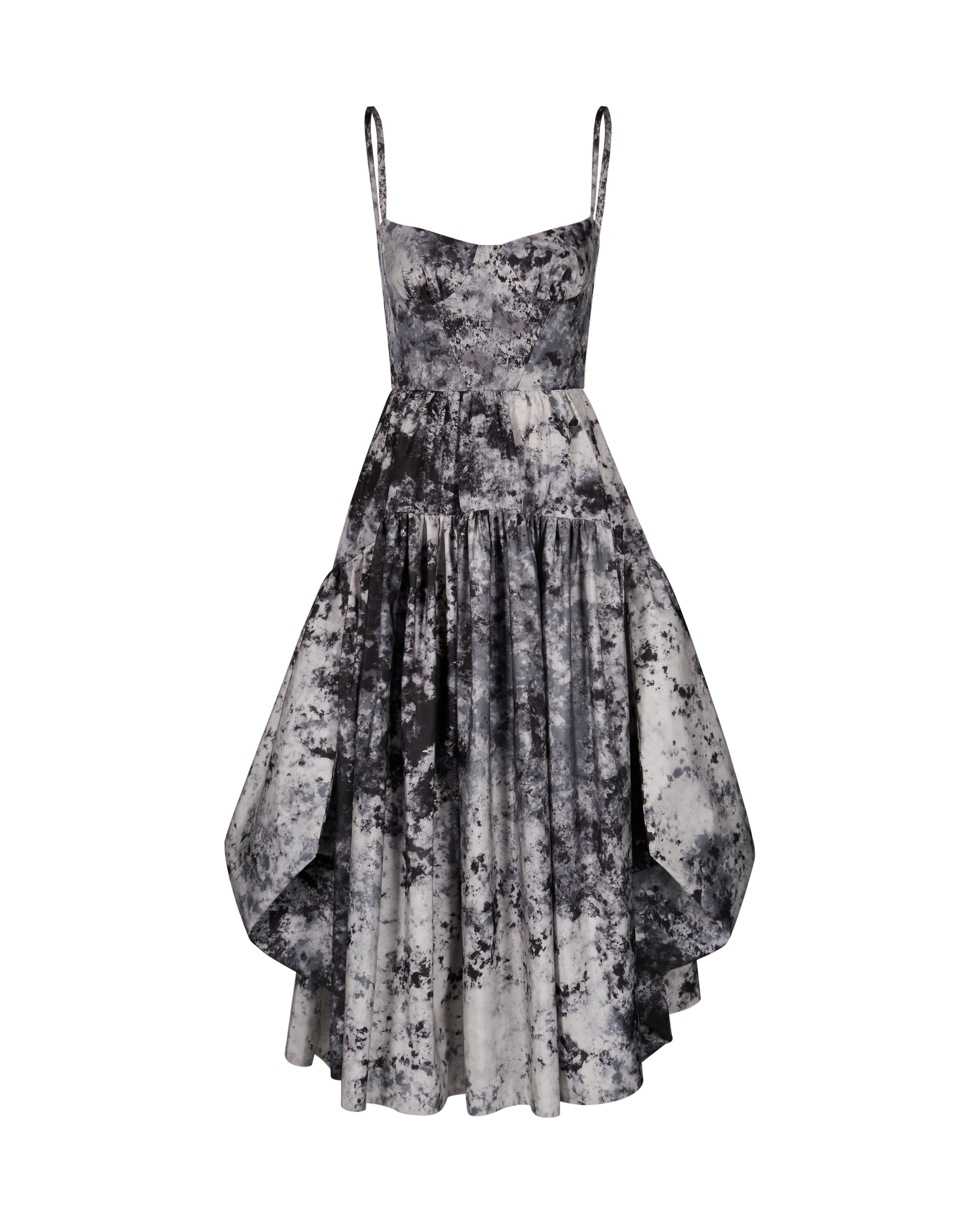 "MONTAÑA" MIDI DRESS – Maria Elena Villamil